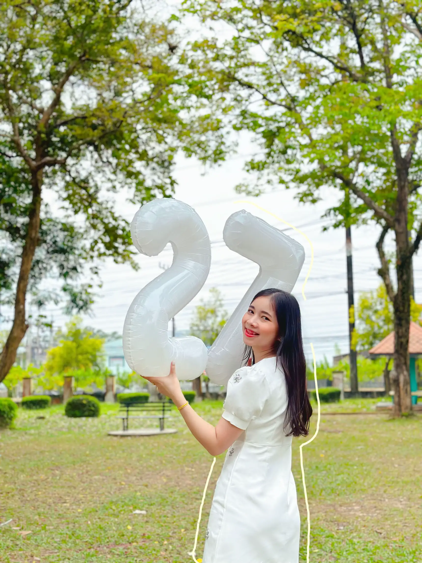 ไอเดีย ถ่ายรูปกับลูกโป่งวันเกิด | แกลเลอรีที่โพสต์โดย Lukpat🤍 | Lemon8