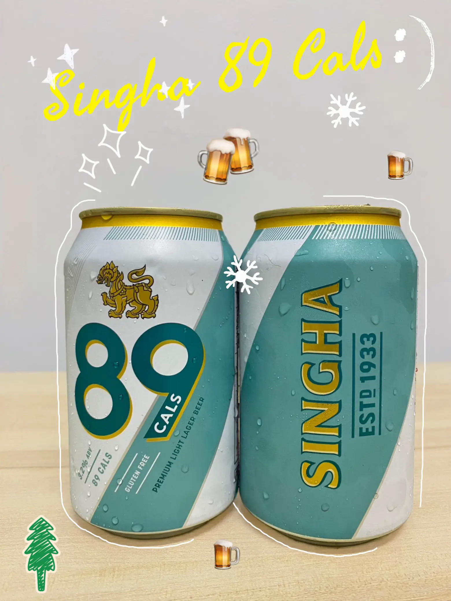 รีวิวเบียร์สิงห์ Singha 89 Cals แคลต่ำ-ไร้กลูเตน 😍🍺 | แกลเลอรีที่โพสต์โดย ชอบท่องเที่ยว 🌲 | Lemon8