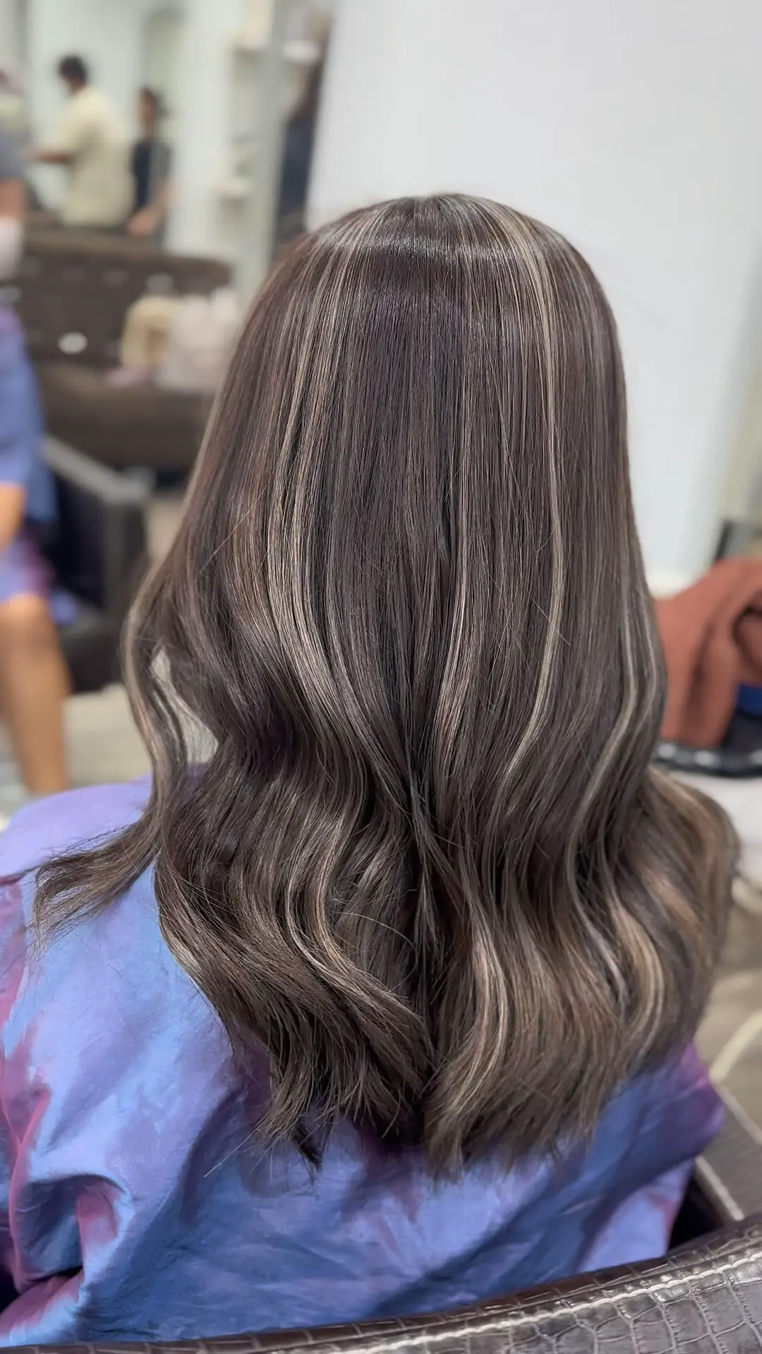 ไฮไลท์พลางผมขาว | วิดีโอที่เผยแพร่โดย Yui Thamolwan | Lemon8