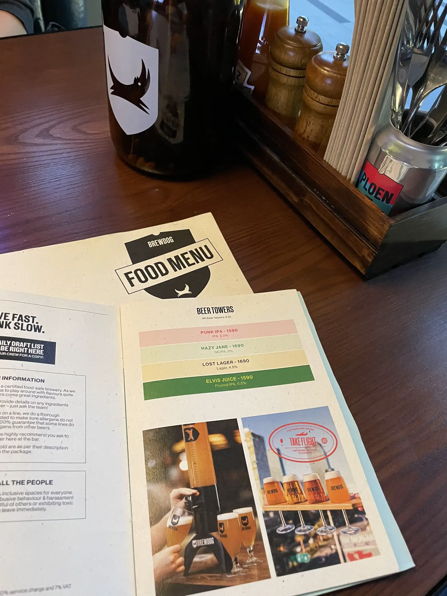 รีวิว Brewdog Ploenchit Craft Beer Bar & Restaurant | แกลเลอรีที่โพสต์ ...