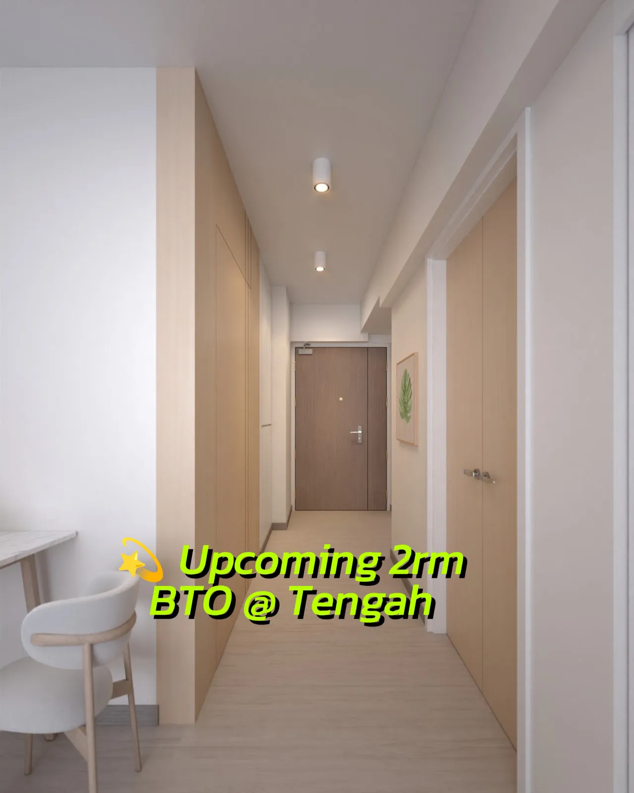 💫 Upcoming 2rm BTO @ Tengah | Gallery posted by Aldesignsgp | Lemon8