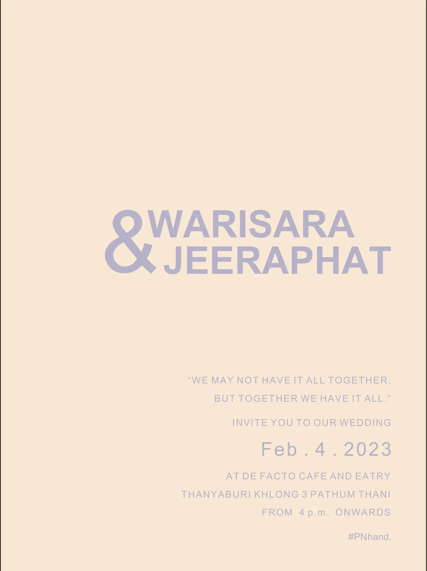 💐Wedding ep4 : wedding card💌 | แกลเลอรีที่โพสต์โดย Ploy Warisara | Lemon8