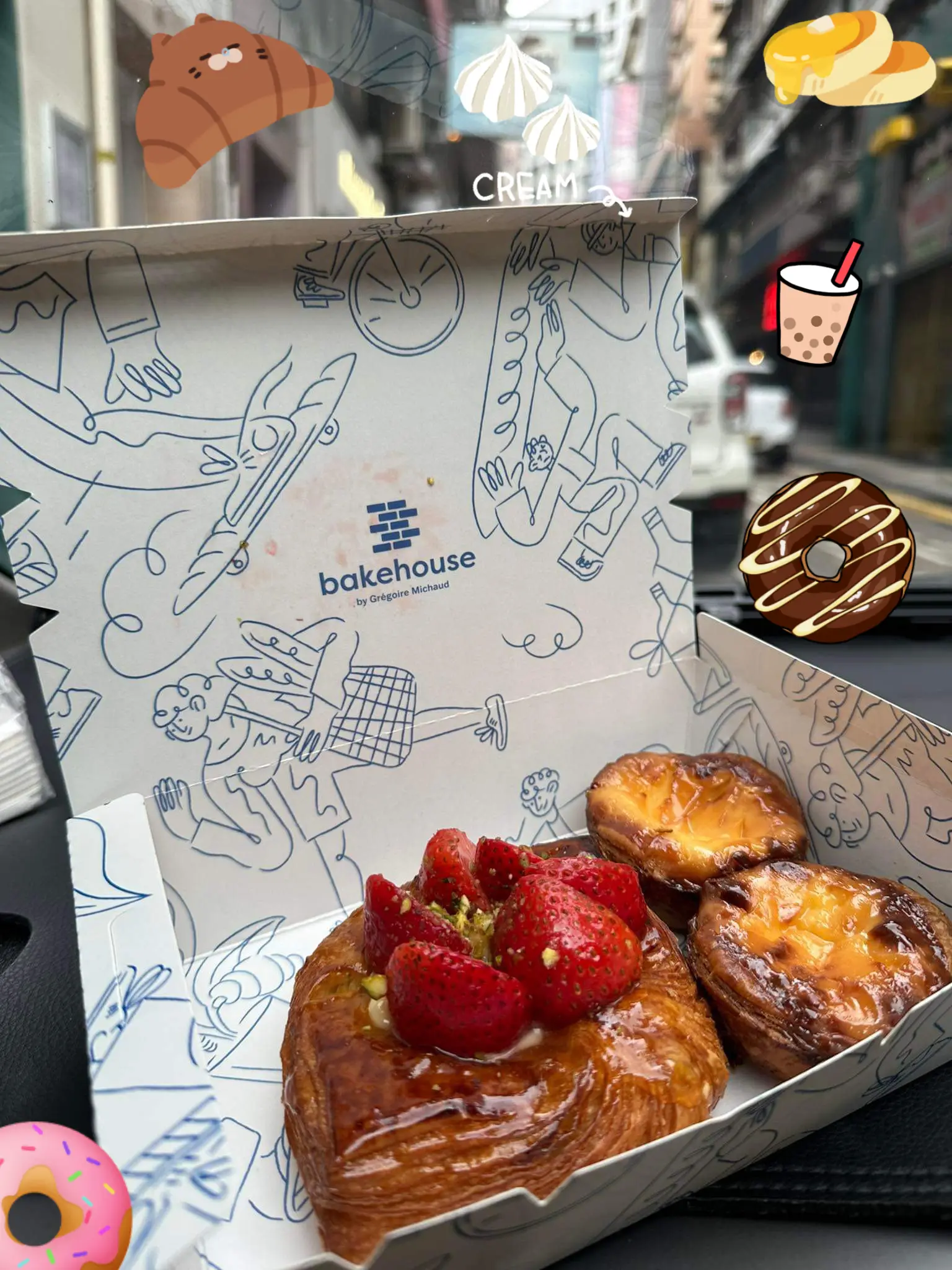 ทาร์ตไข่ ฮ่องกง 🇭🇰 bakehouse | แกลเลอรีที่โพสต์โดย Khunchom | Lemon8