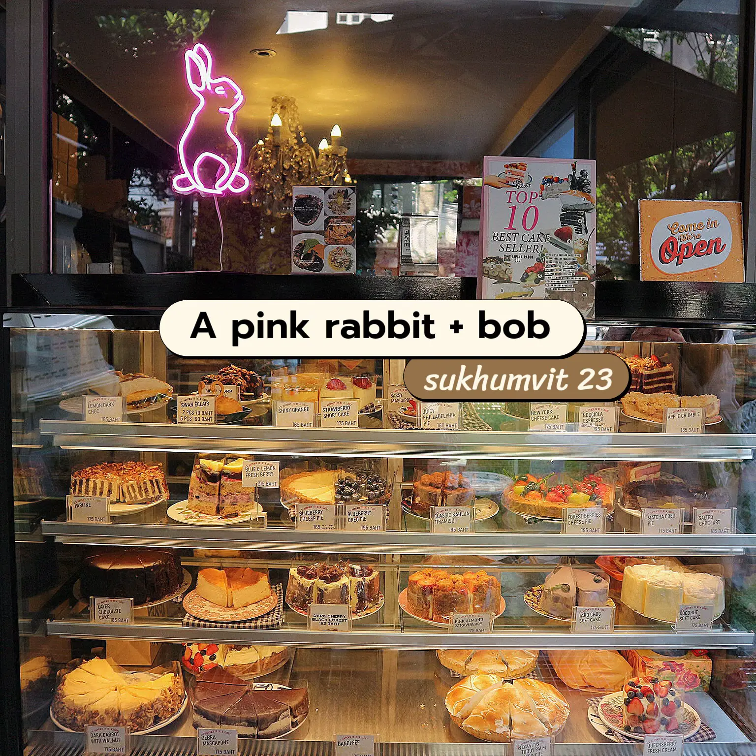 คาเฟ่ A pink rabbit + bob (สาขา สุขุมวิท23) | แกลเลอรีที่โพสต์โดย P E I ...