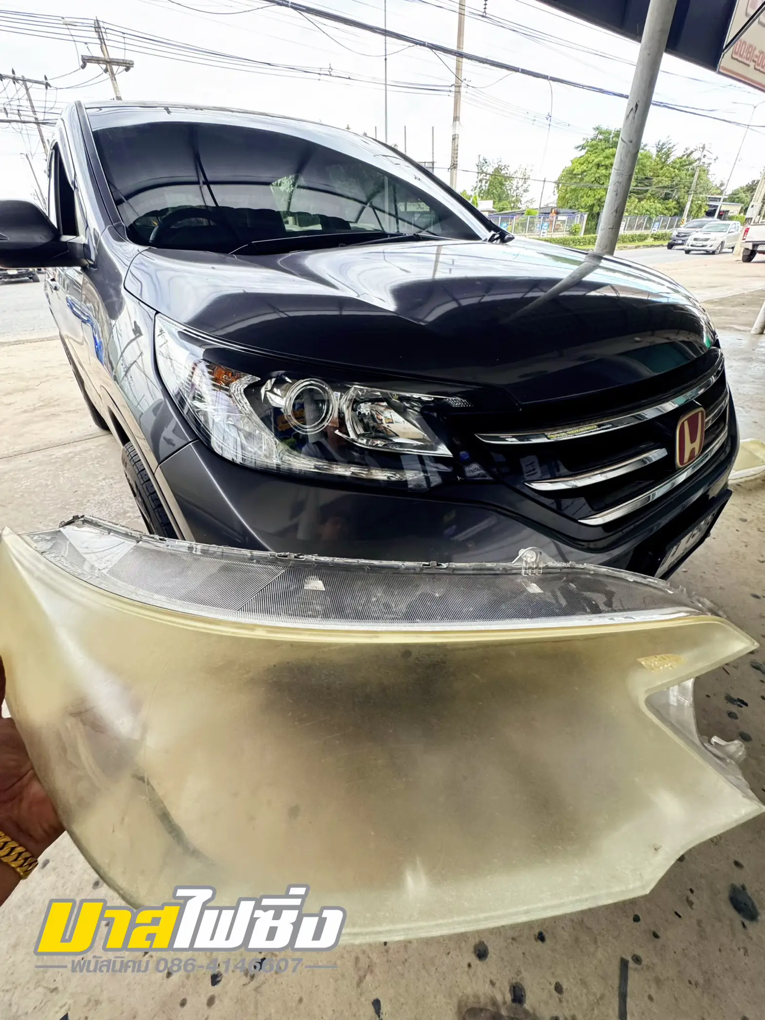 Honda Crv G3 เปลี่ยนฝาครอบไฟหน้า , ติดตั้งไฟหน้า led | แกลเลอรีที่โพสต์ ...