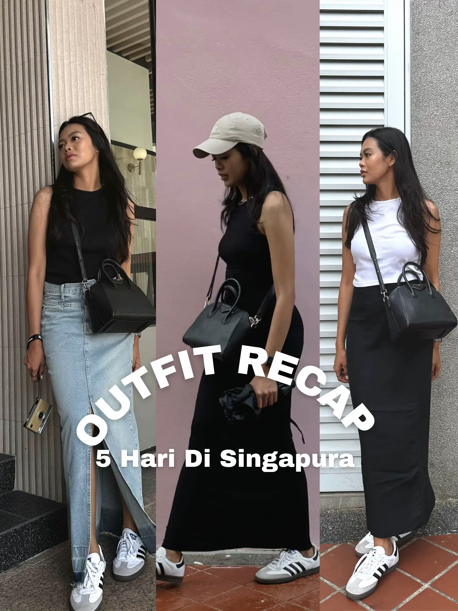 Singapore Outfit Recap | Galeri diposting oleh Veranita | Lemon8
