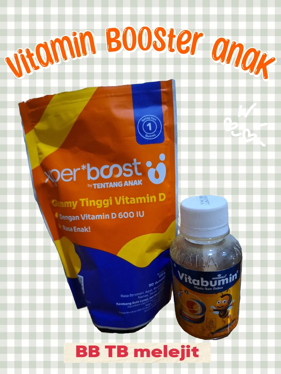 daily vitamin anak BB TB auto naik | Galeri diposting oleh Sarah Erwita | Lemon8