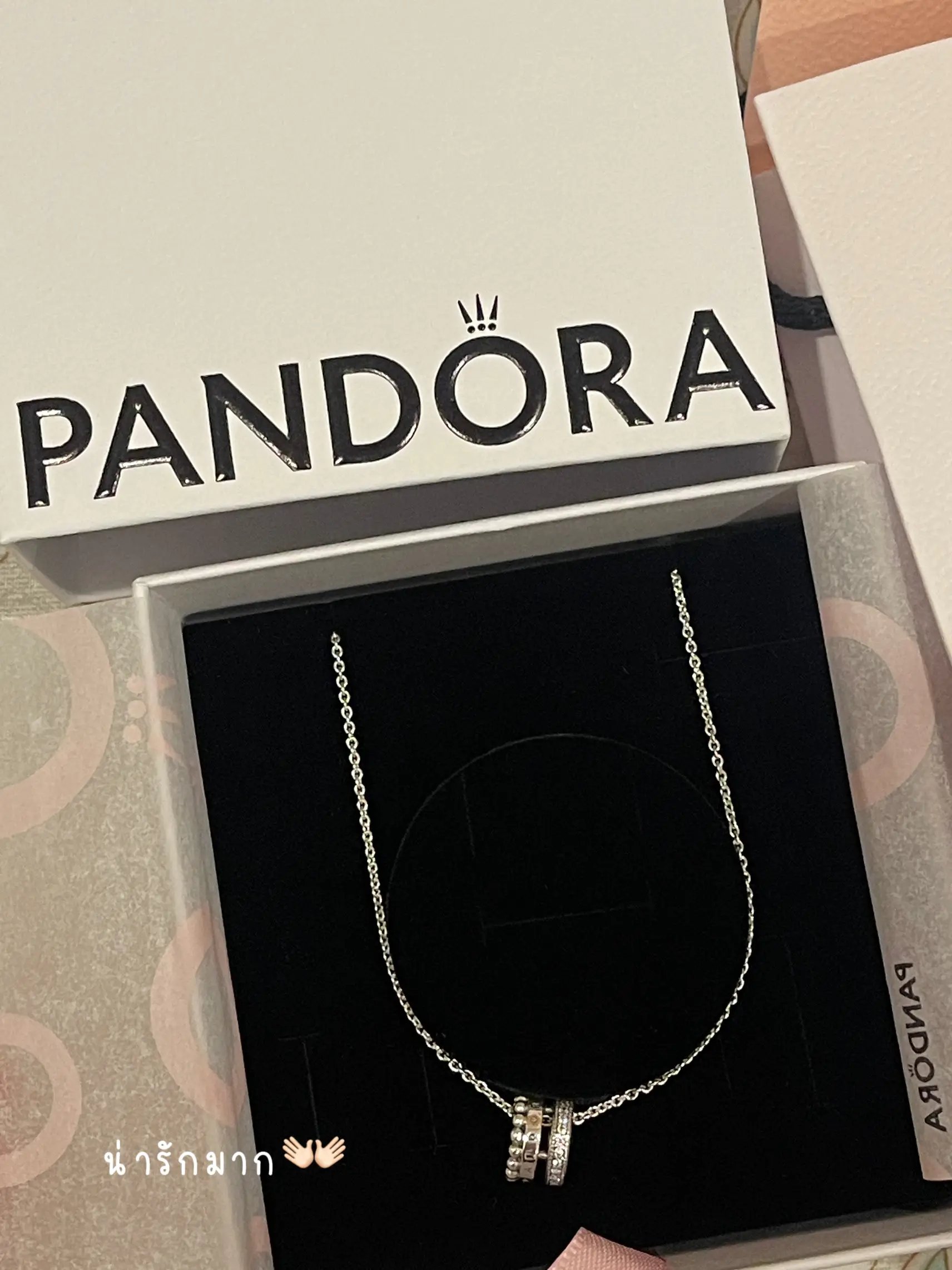 รีวิวสร้อย PANDORA ที่ได้ในวันเกิด🎂💐🪄 | แกลเลอรีที่โพสต์โดย kkaowaott ...