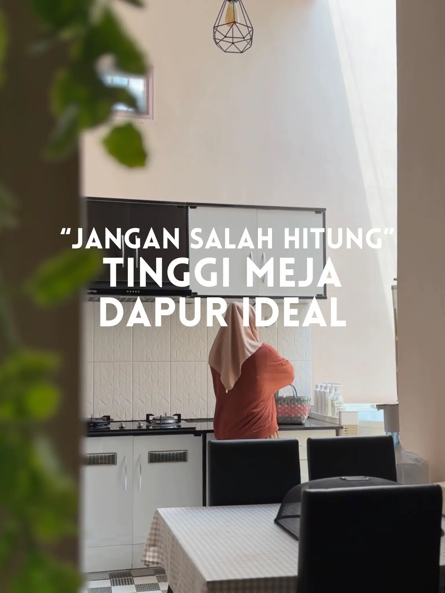 Rumus meja dapur ideal | Galeri diposting oleh griyarjuna | Lemon8