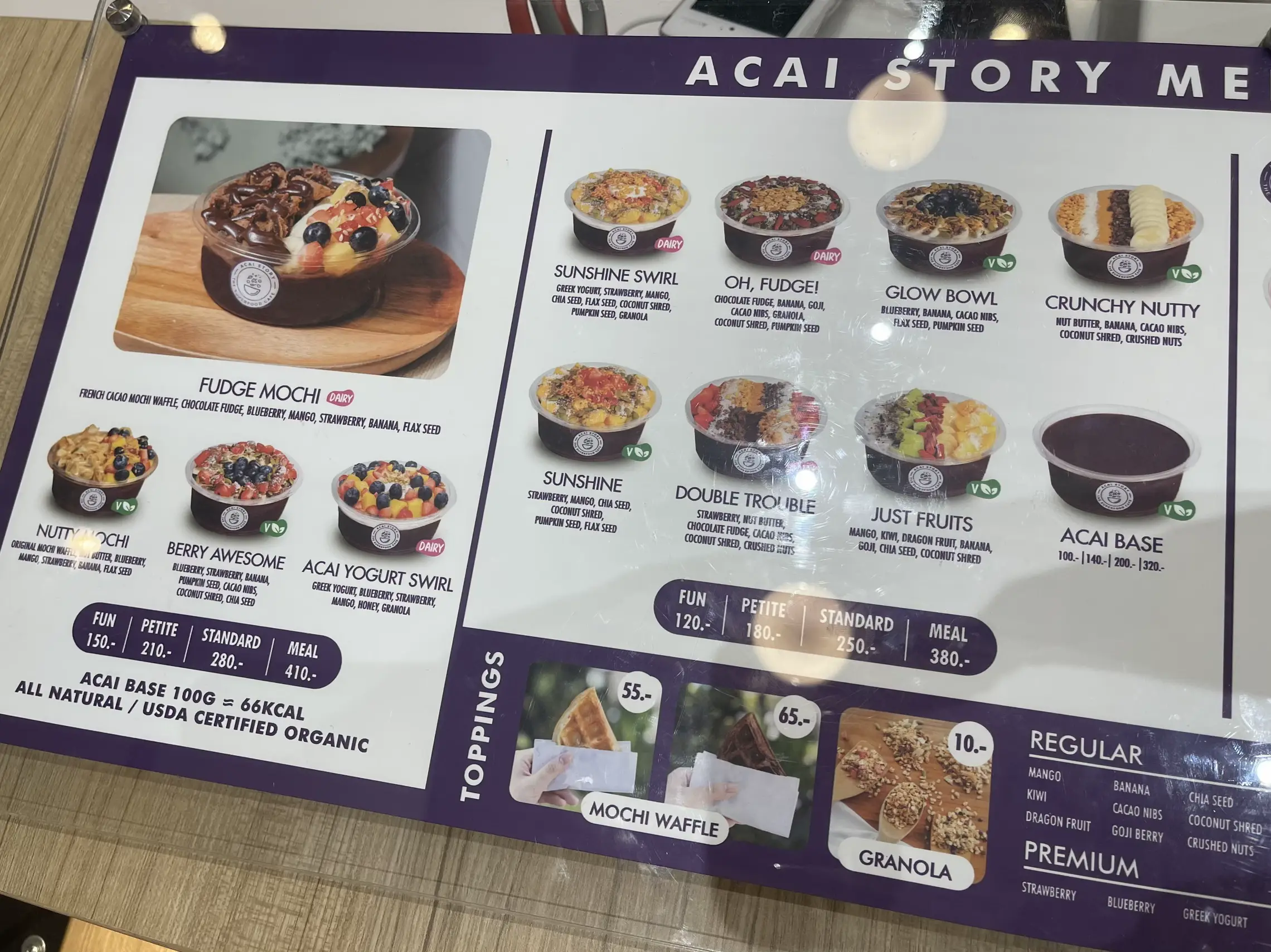 เมนูคลีน ”Acai Story“ ครั้งแรกกับแฟน🫶🏻 | แกลเลอรีที่โพสต์โดย Kamon_pn🐝 | Lemon8