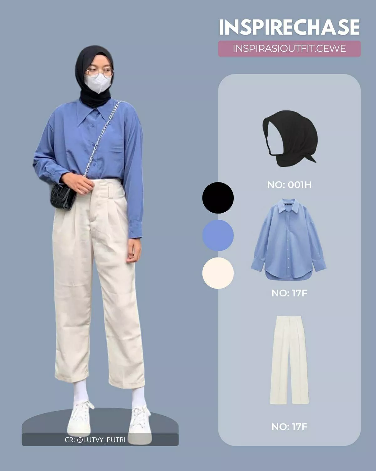 inspirasi outfit warna blue🫶💙 | Galeri diposting oleh style outfit | Lemon8