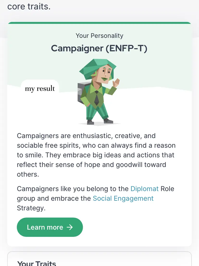 TRYING MBTI TEST AGAIN 2024 | Galeri disiarkan oleh MARIA | Lemon8