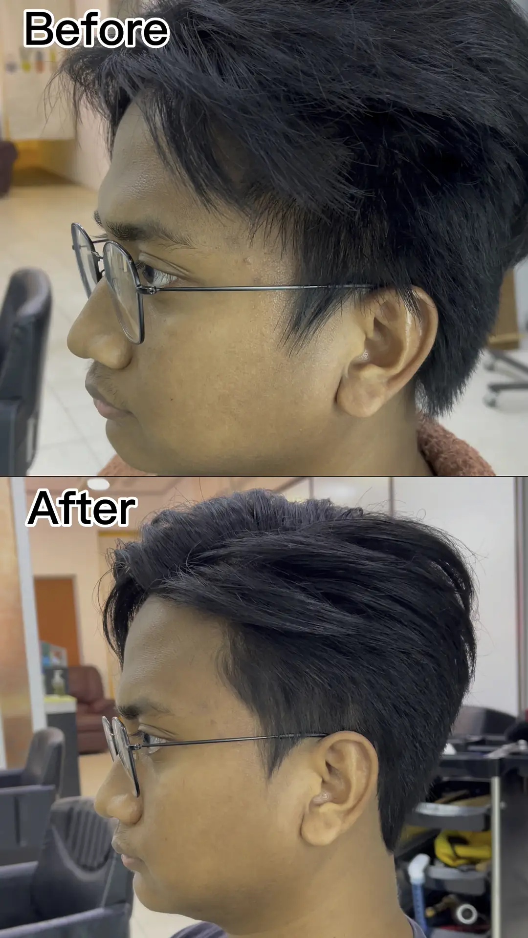 🇲🇾down perm 🥰 | Video diterbitkan oleh Connor Chong | Lemon8