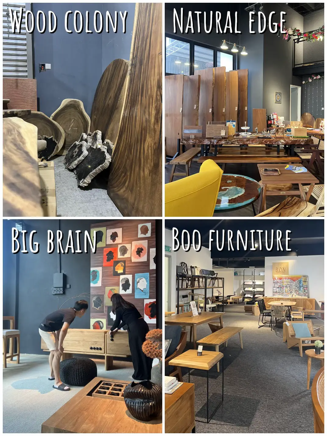 reno diary: we went 13 furniture shops in jb 🪵🏠🛏️ | Gallery posted by ...