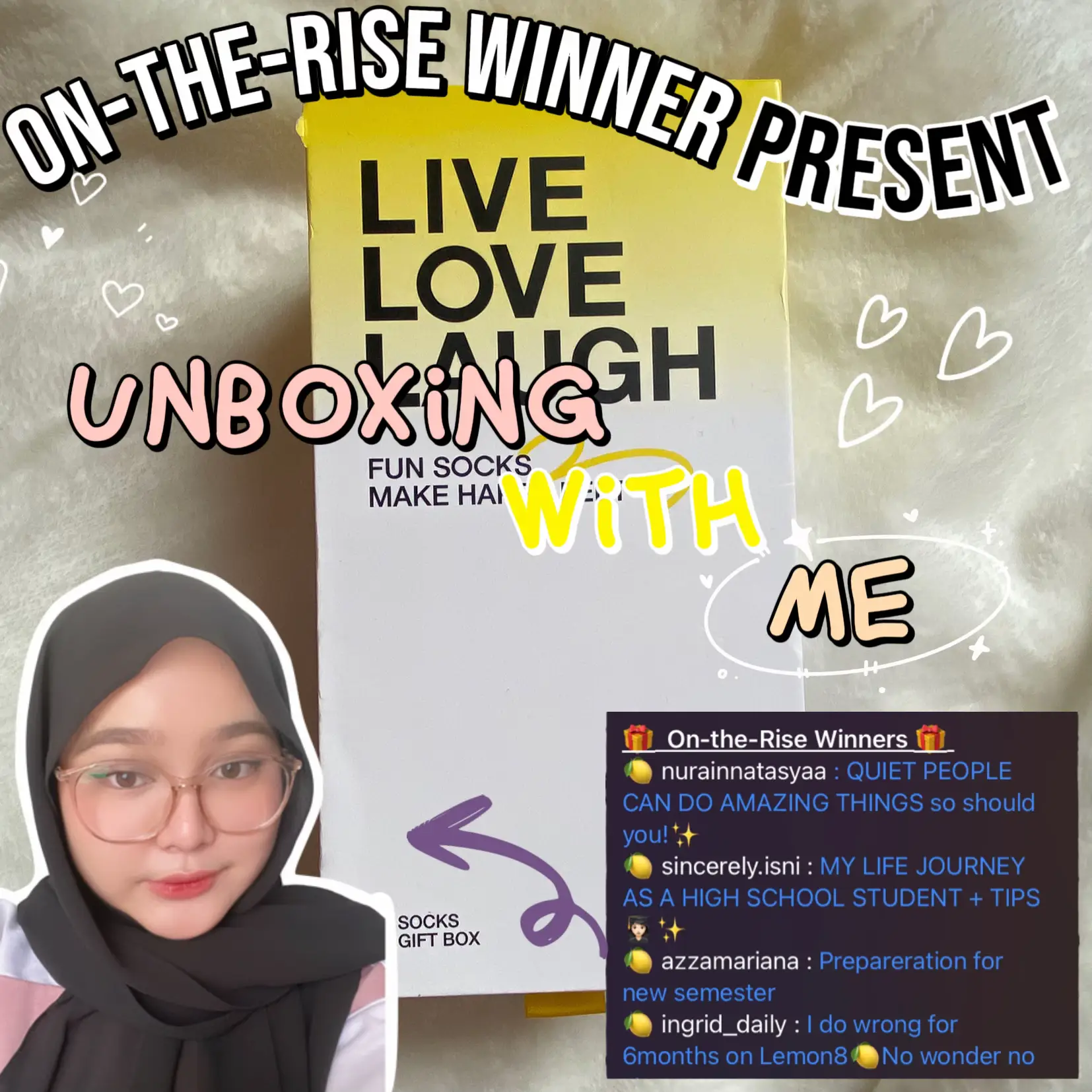 MENANG GIVEAWAY LEMON8😍🍋 | Galeri disiarkan oleh Oya | Lemon8