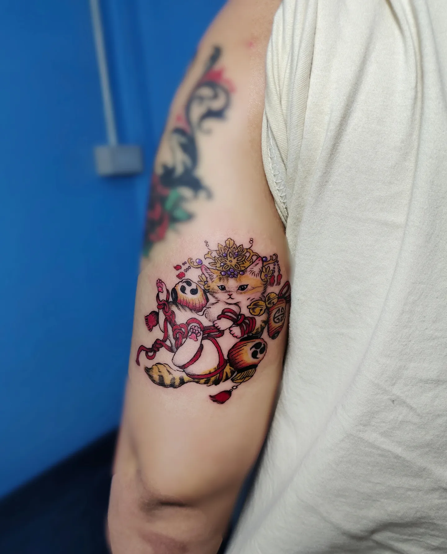 Neko 😘 | แกลเลอรีที่โพสต์โดย Ing Tattoo | Lemon8
