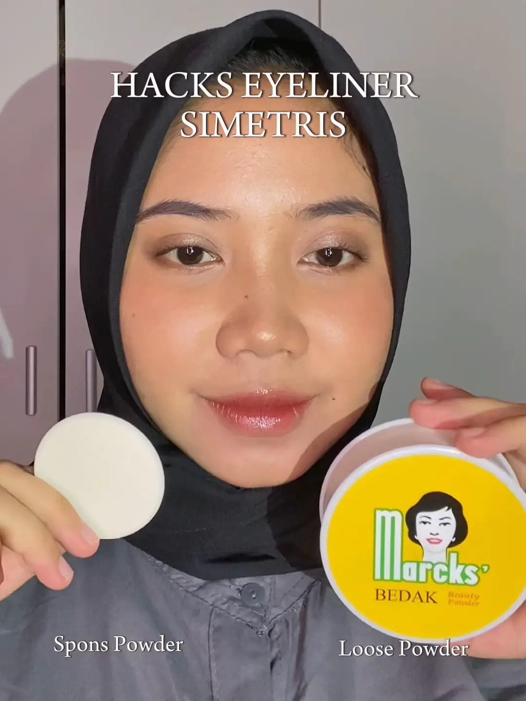 Hacks Eyeliner Simetris ‼️ วิดีโอที่เผยแพร่โดย Sallmanrl Lemon8