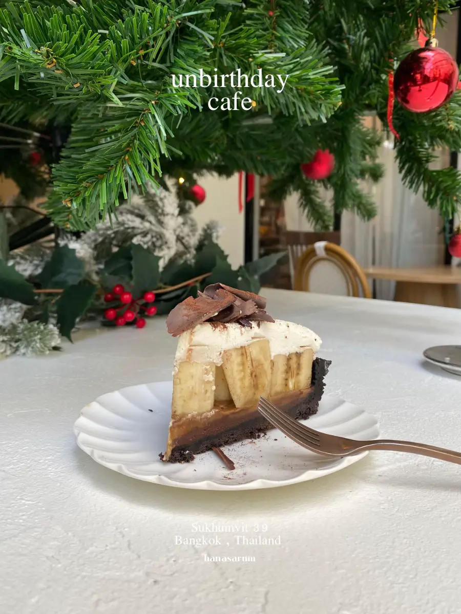 คาเฟ่ตีมคริสต์มาส : Unbirthday cafe 🎄 | แกลเลอรีที่โพสต์โดย hanasarum | Lemon8