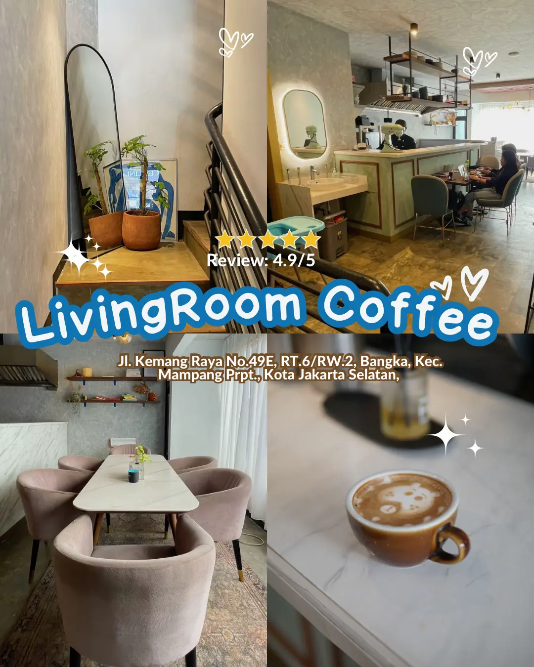 TERNYATA 3 CAFE INI BERASA RUMAH SENDIRI 😍 | Galeri diposting oleh Archifolk | Lemon8