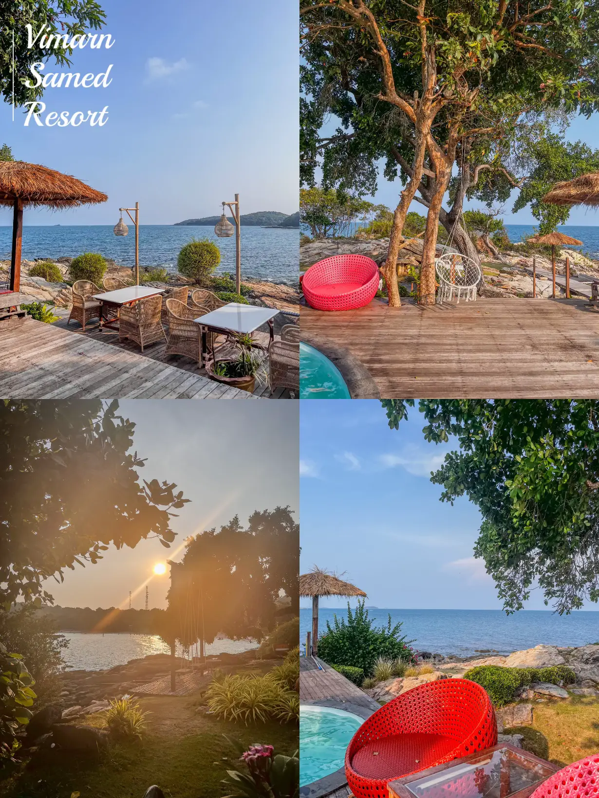 รีวิวที่พัก ‘Vimarn Samed Resort เกาะเสม็ด’🌊 | แกลเลอรีที่โพสต์โดย khawkin | Lemon8