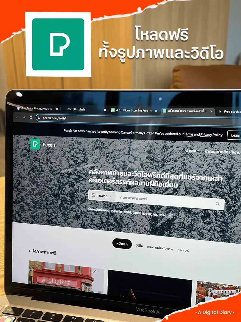 แปะพิกัด 5 เว็บรูปภาพใช้ฟรี ถูกลิขสิทธิ์! | แกลเลอรีที่โพสต์โดย A Digital Diary | Lemon8