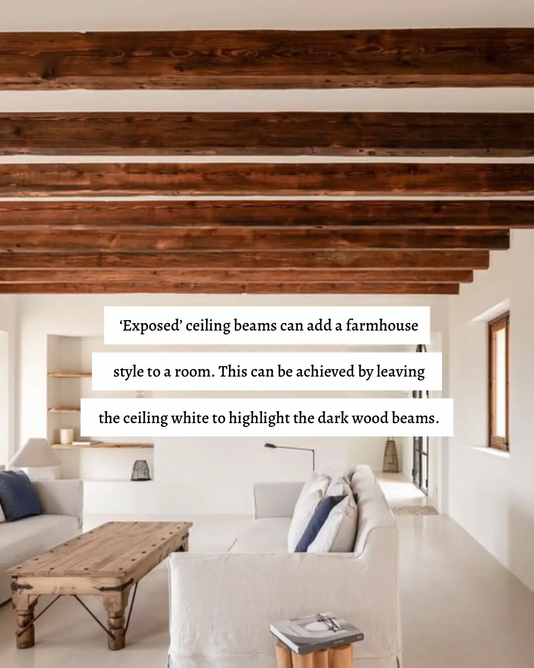 Exposed Ceiling Beams Design Ideas | Shelly Lighting