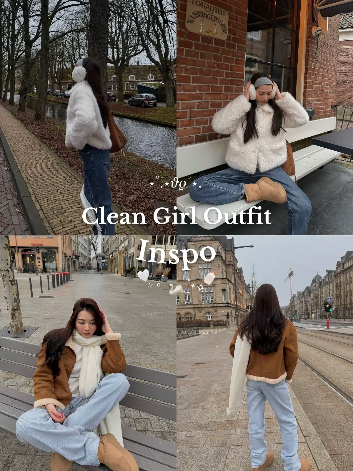 White&Cream OOTD Winter | แกลเลอรีที่โพสต์โดย Stockhome | Lemon8