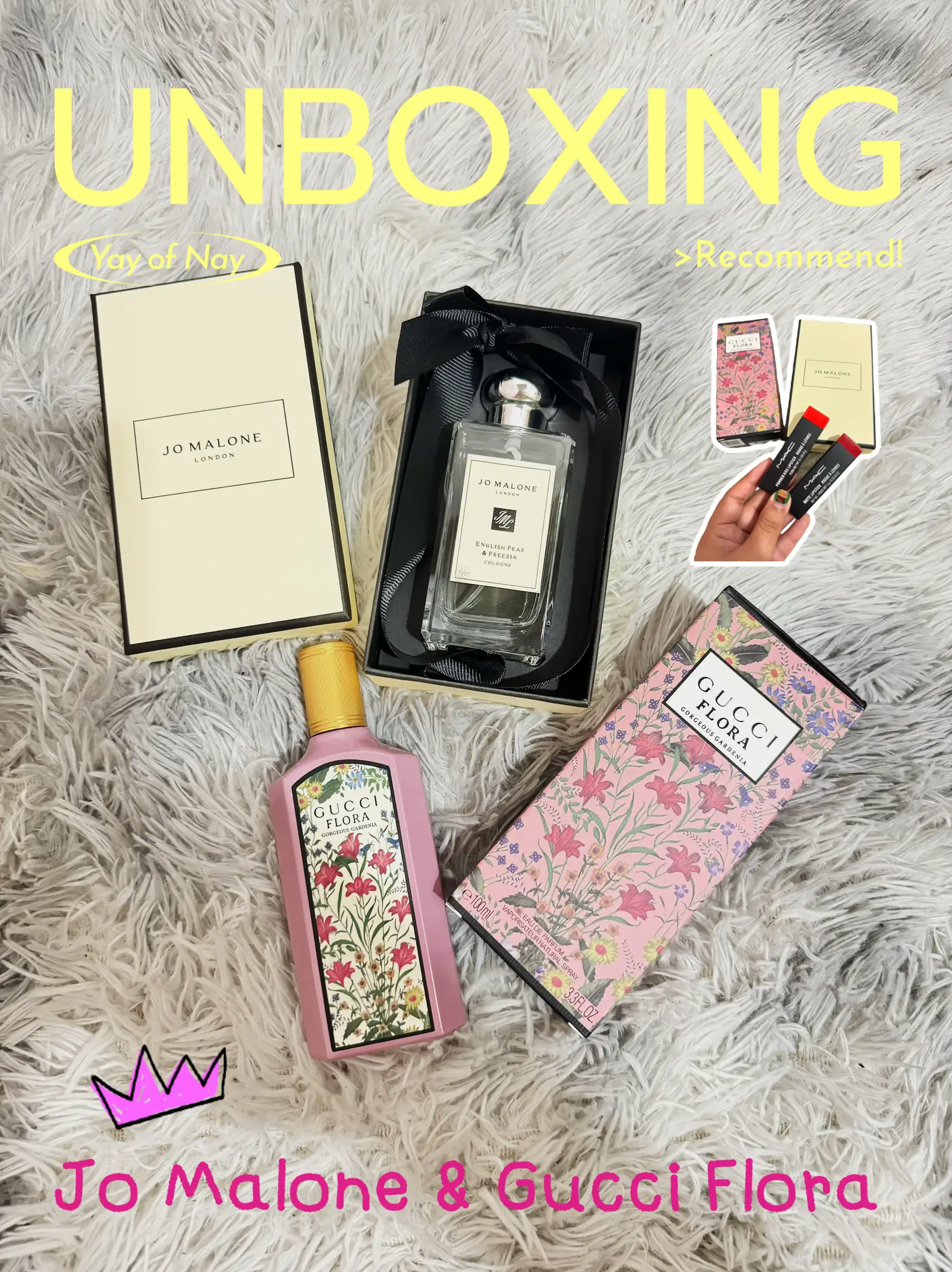 Jo Malone & Gucci Flora 🩷🌟🫶🏻 | แกลเลอรีที่โพสต์โดย Beesudarat🐝 | Lemon8
