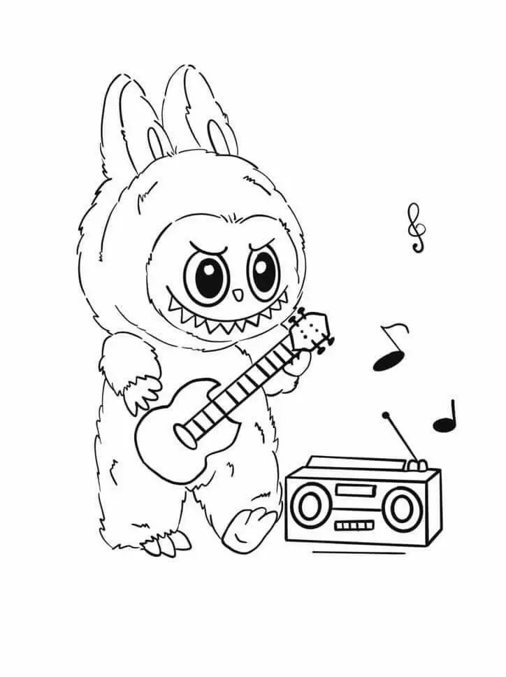 Labubu Coloring | Gallery posted by ลภัสบอกเล่า | Lemon8