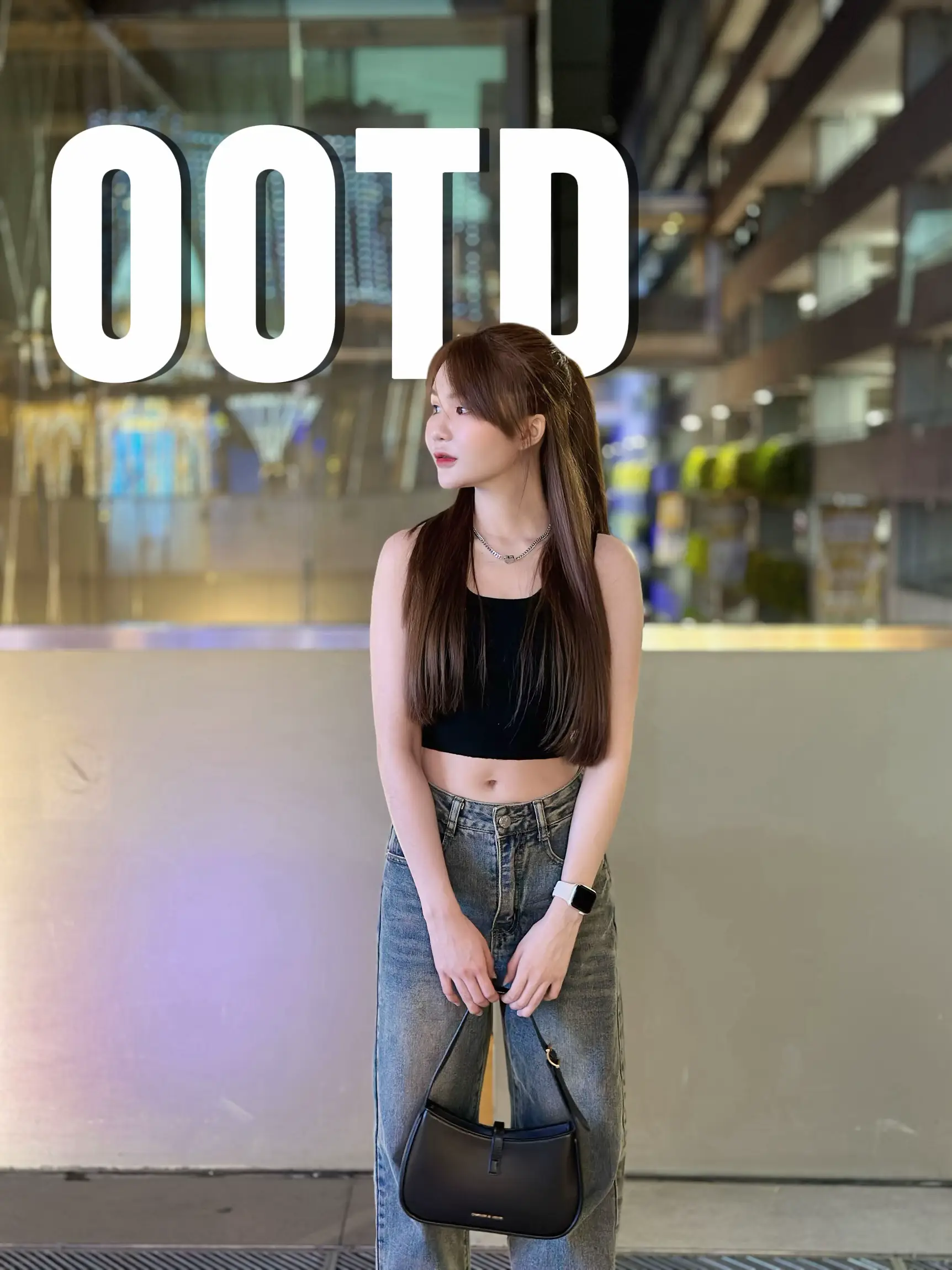 ลุคเทห์ๆแมสง่ายๆ เดินsiam🖤 | แกลเลอรีที่โพสต์โดย FaSai MiNi 🩵 | Lemon8