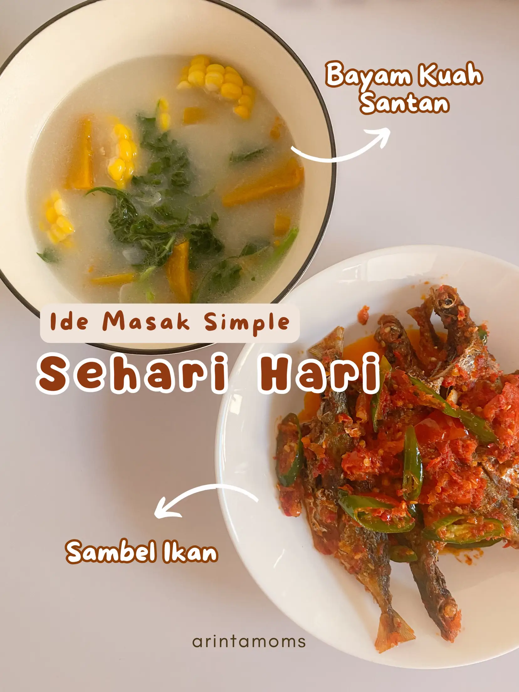 Resep Simple Masakan Rumahan | Galeri diposting oleh Arinta Moms | Lemon8