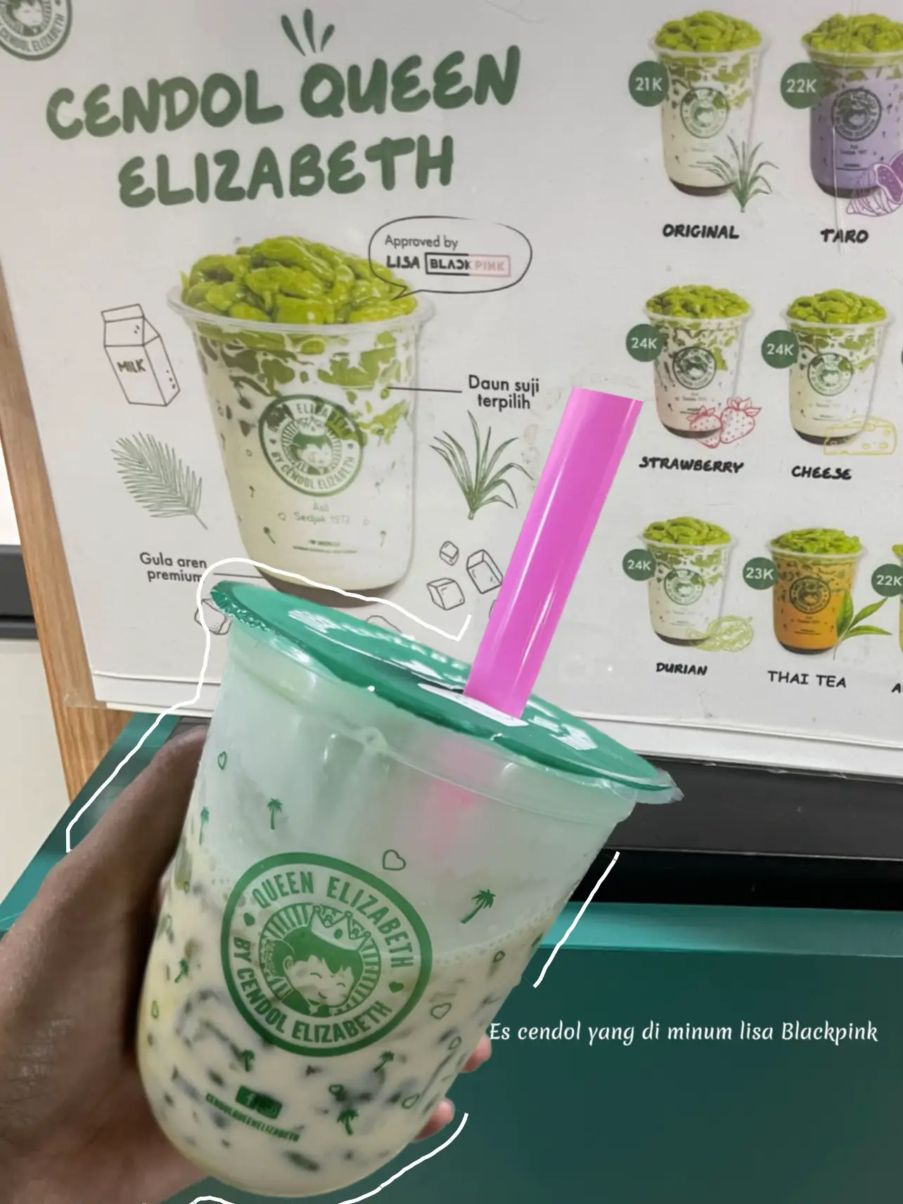 Es cendol elizabeth | Galeri diposting oleh Mimowww | Lemon8