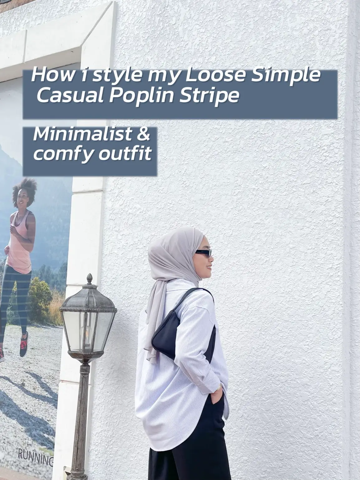 How i style my Loose Simple Casual Poplin Stripe | แกลเลอรีที่โพสต์โดย ...