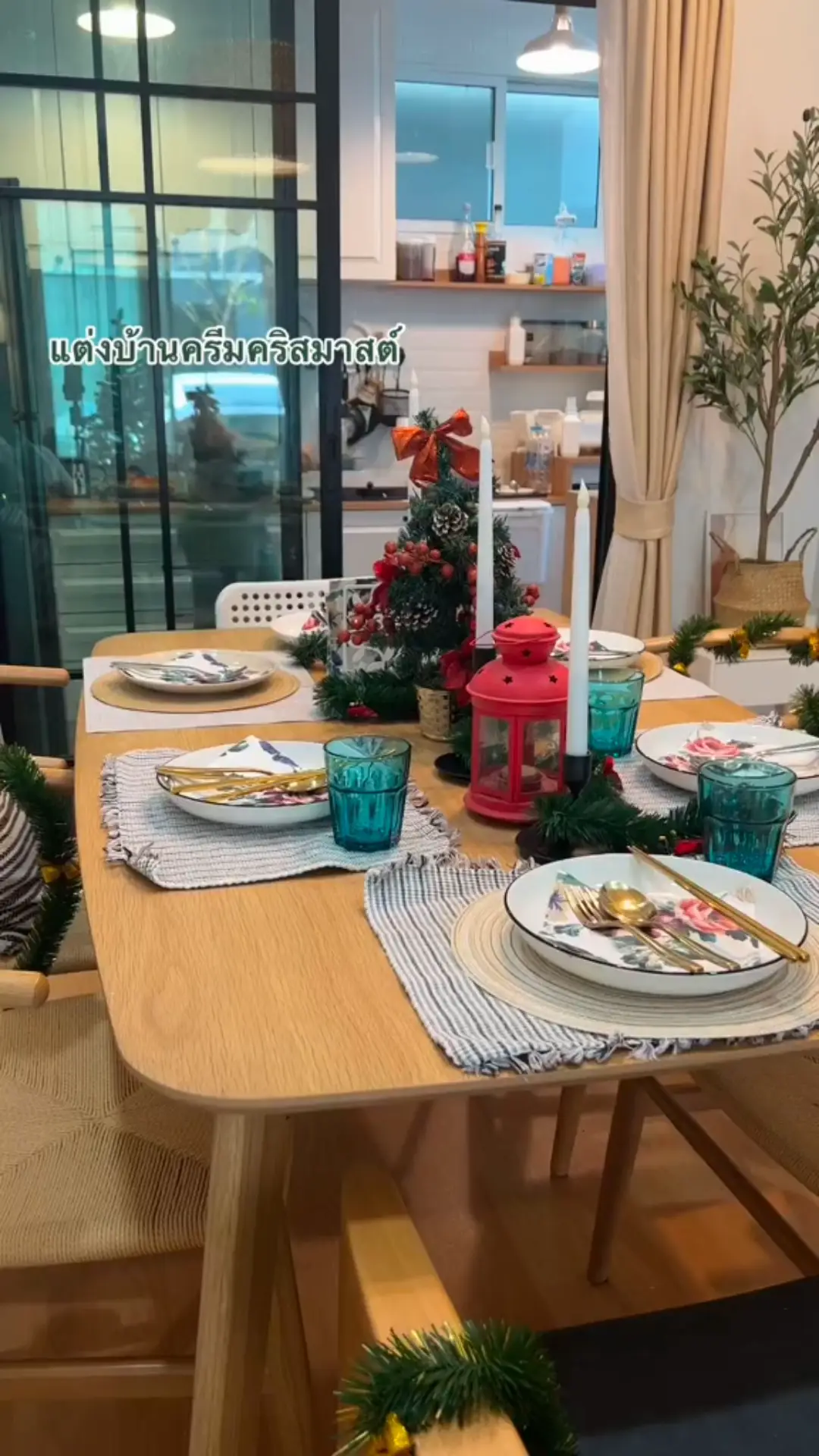 แต่งบ้านในตรีมคริสต์มาส | วิดีโอที่เผยแพร่โดย Thansita’s home | Lemon8