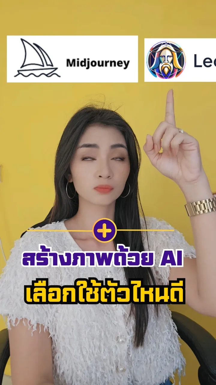 สร้างภาพด้วย AI เลือกใช้ตัวไหนดี | วิดีโอที่เผยแพร่โดย KrunitaExtra AI | Lemon8