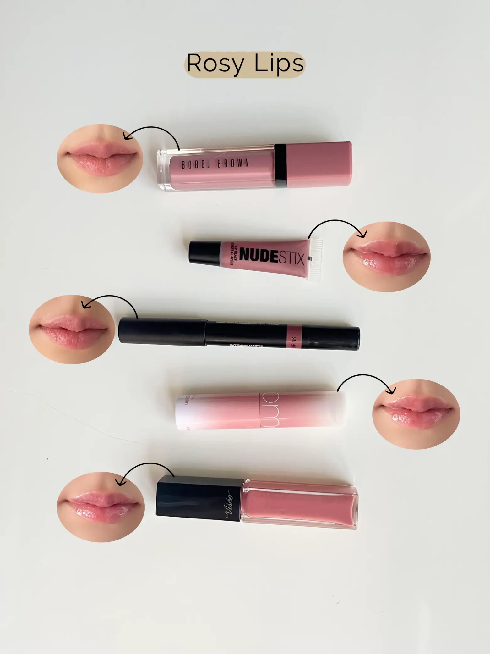 รวมลิปโทนชมพู Rosy Lips เน้นความธรรมชาติ กลบปากคล้ำ | แกลเลอรีที่โพสต์ ...