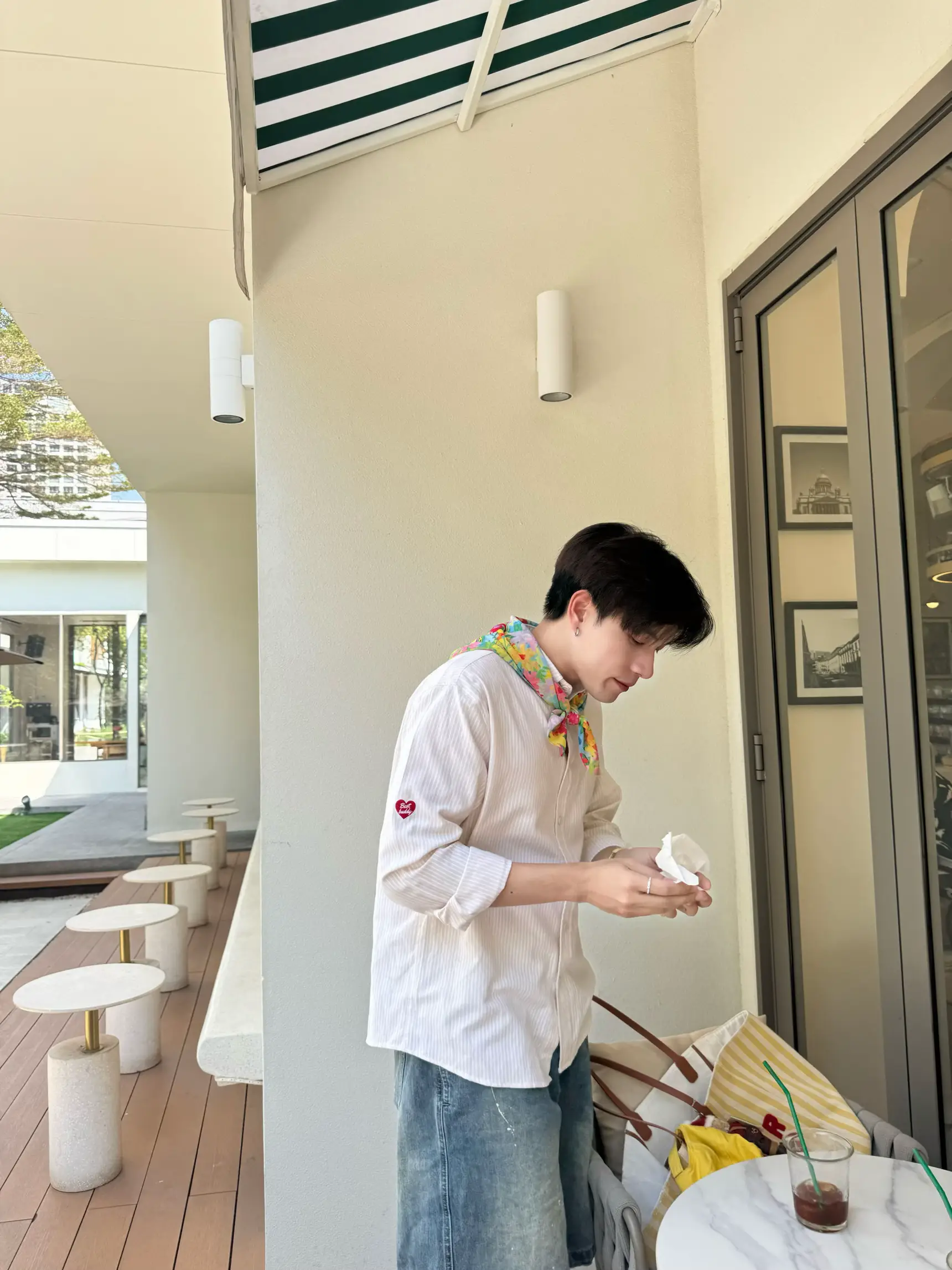 แฟชั่นหลักร้อยทั้งตัวลองหาเเมทได้เลยครับ | แกลเลอรีที่โพสต์โดย Kit_ronnakit | Lemon8