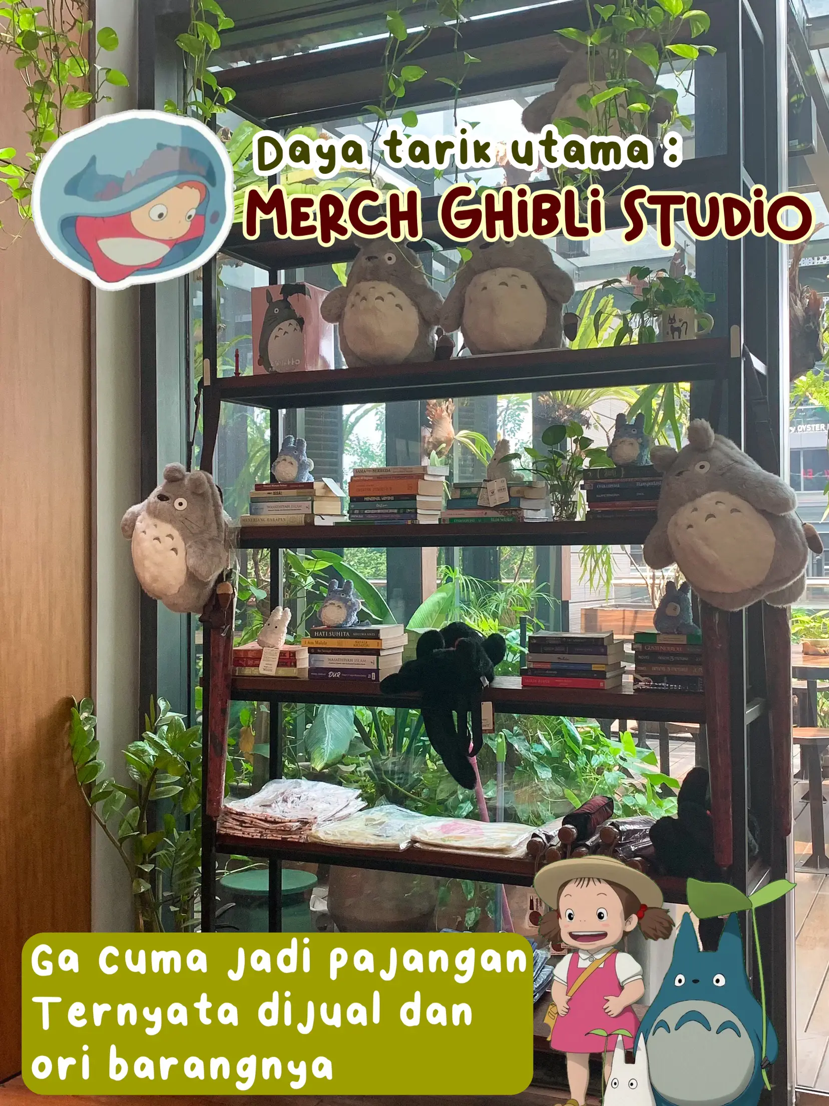 DUNIA ALA GHIBLI DI JAKARTA!! 🐻🌳 | Galeri diposting oleh Nadia listiani | Lemon8