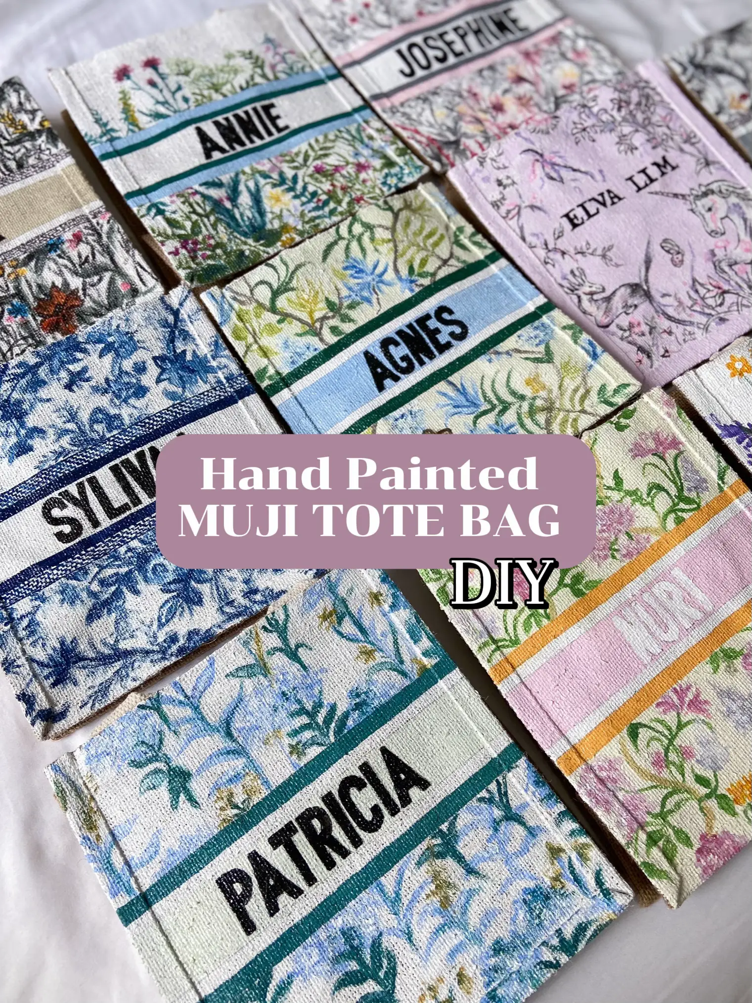 MUJI TOTE DIY | Personalised Gift | Galeri disiarkan oleh Clara | Lemon8