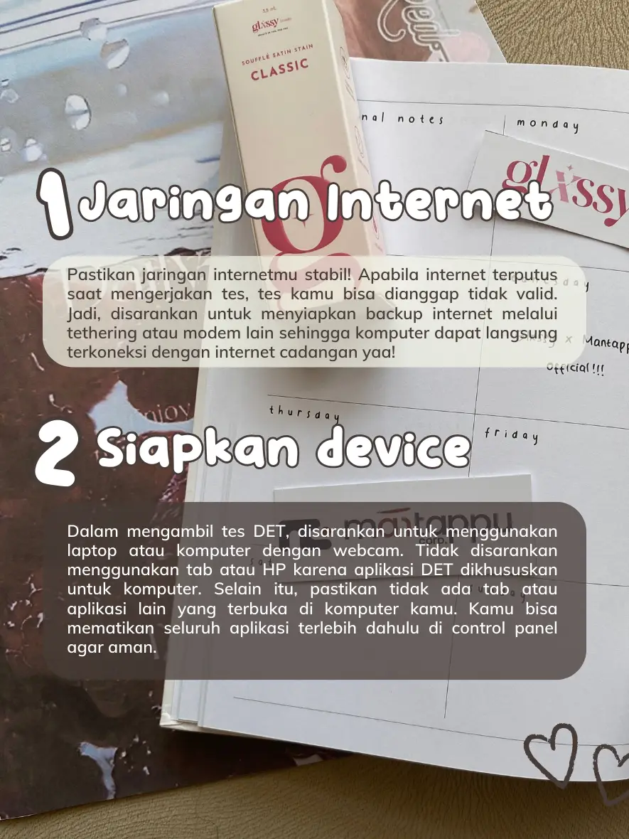 6 HAL YANG HARUS DISIAPKAN SEBELUM TES DET 🍋 | Galeri diposting oleh ...