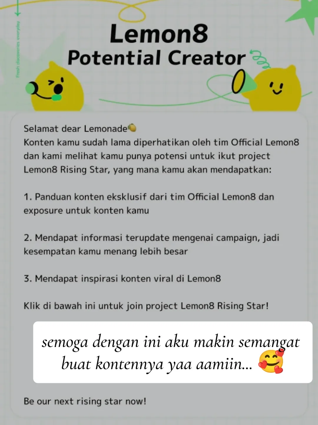 Perjalanan 4 bulan gabung Lemon8 🥰 Seneng banget | Galeri diposting oleh Seri 🌼 | Lemon8
