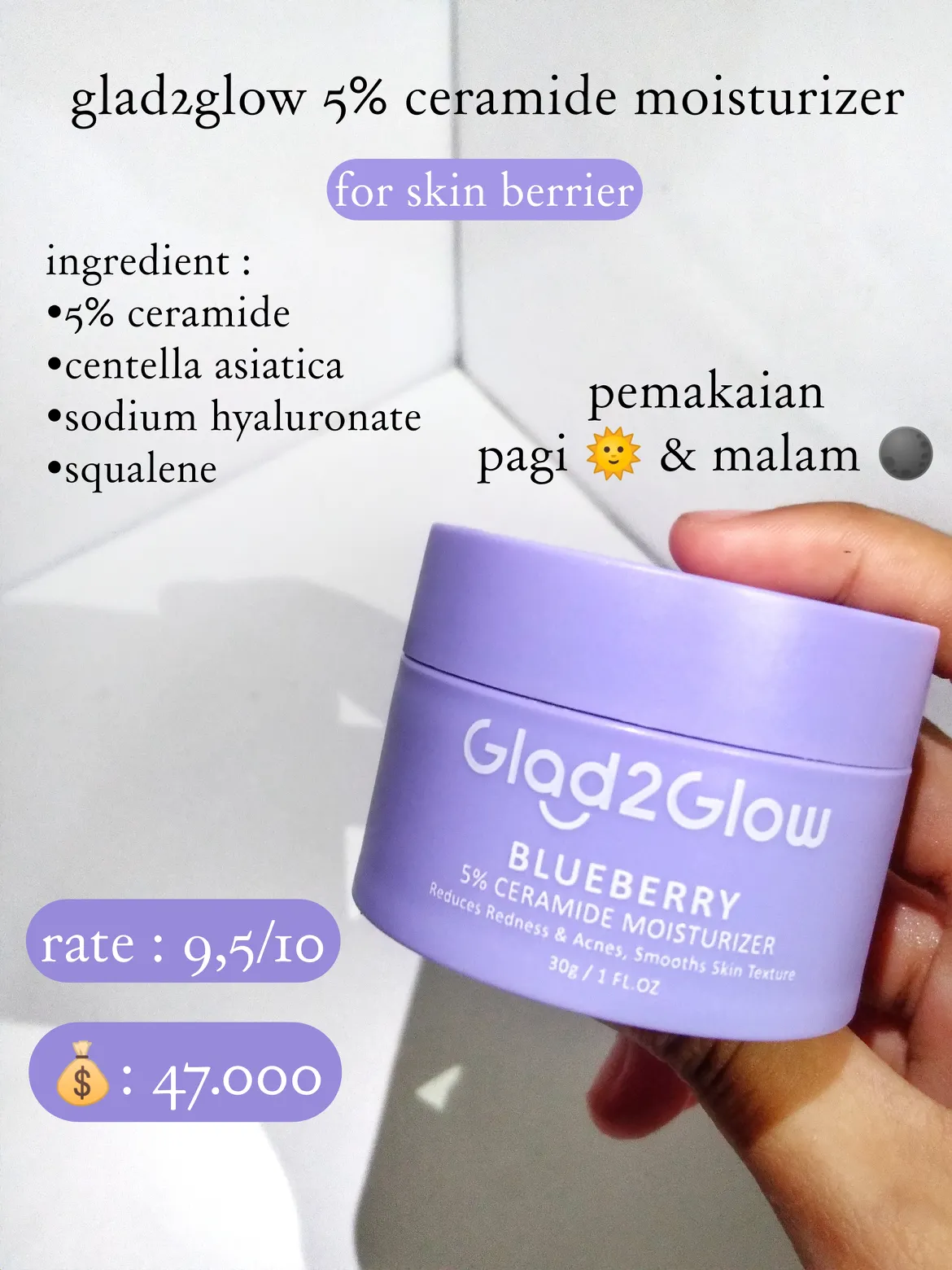 18 ide Perbedaan Moisturizer Glad2glow Ijo Dan Ungu teratas di 2024