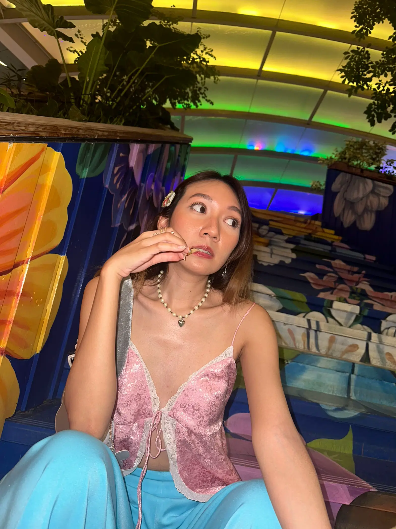 อยากแต่งตัวโทนสีMermaid🩵🐚🪸 | แกลเลอรีที่โพสต์โดย Girly sunshine | Lemon8