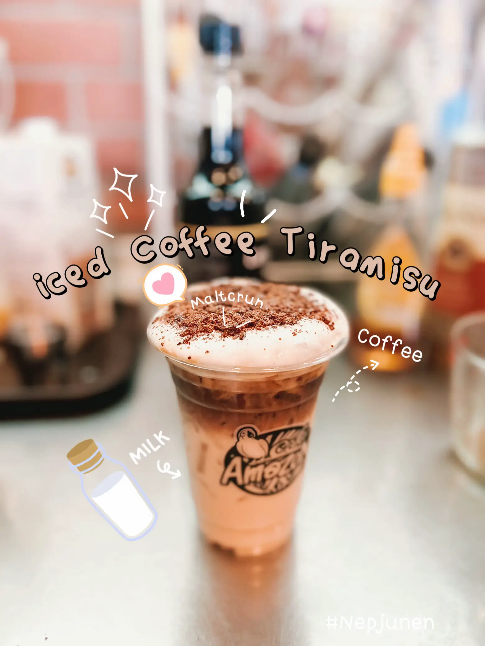 Double Choco Banana🍌 & Iced Coffee Tiramisu | แกลเลอรีที่โพสต์โดย 【ツ ...