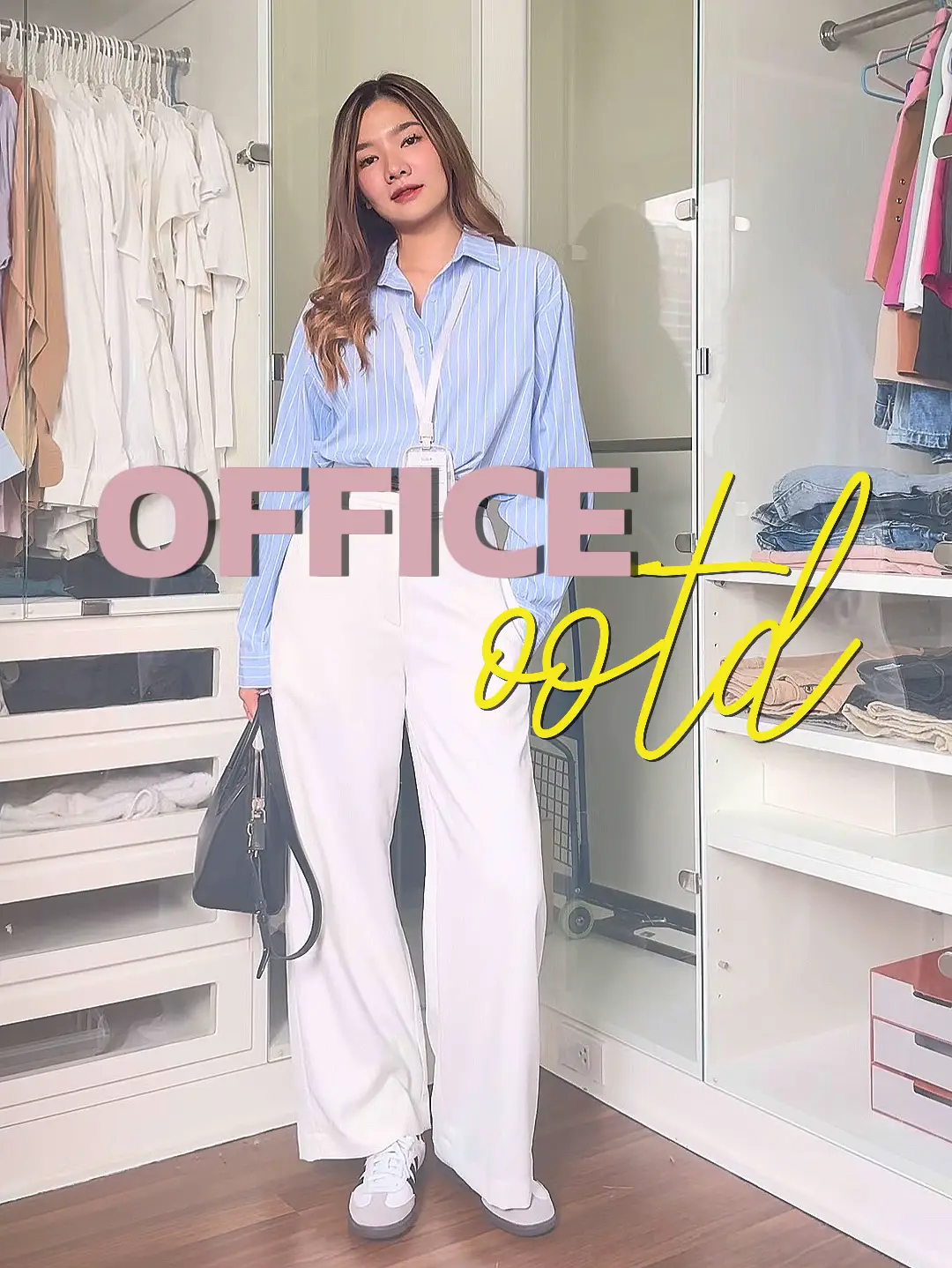 OOTD OFFICE LOOK📎 | วิดีโอที่เผยแพร่โดย NJ🦄💜 | Lemon8