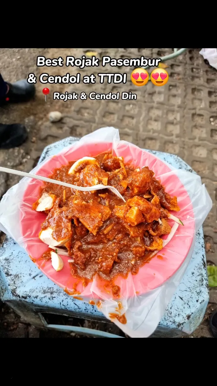 Rojak & Cendol Din at TTDI : Yummy Rojak Pasembur😍 | Video diterbitkan ...