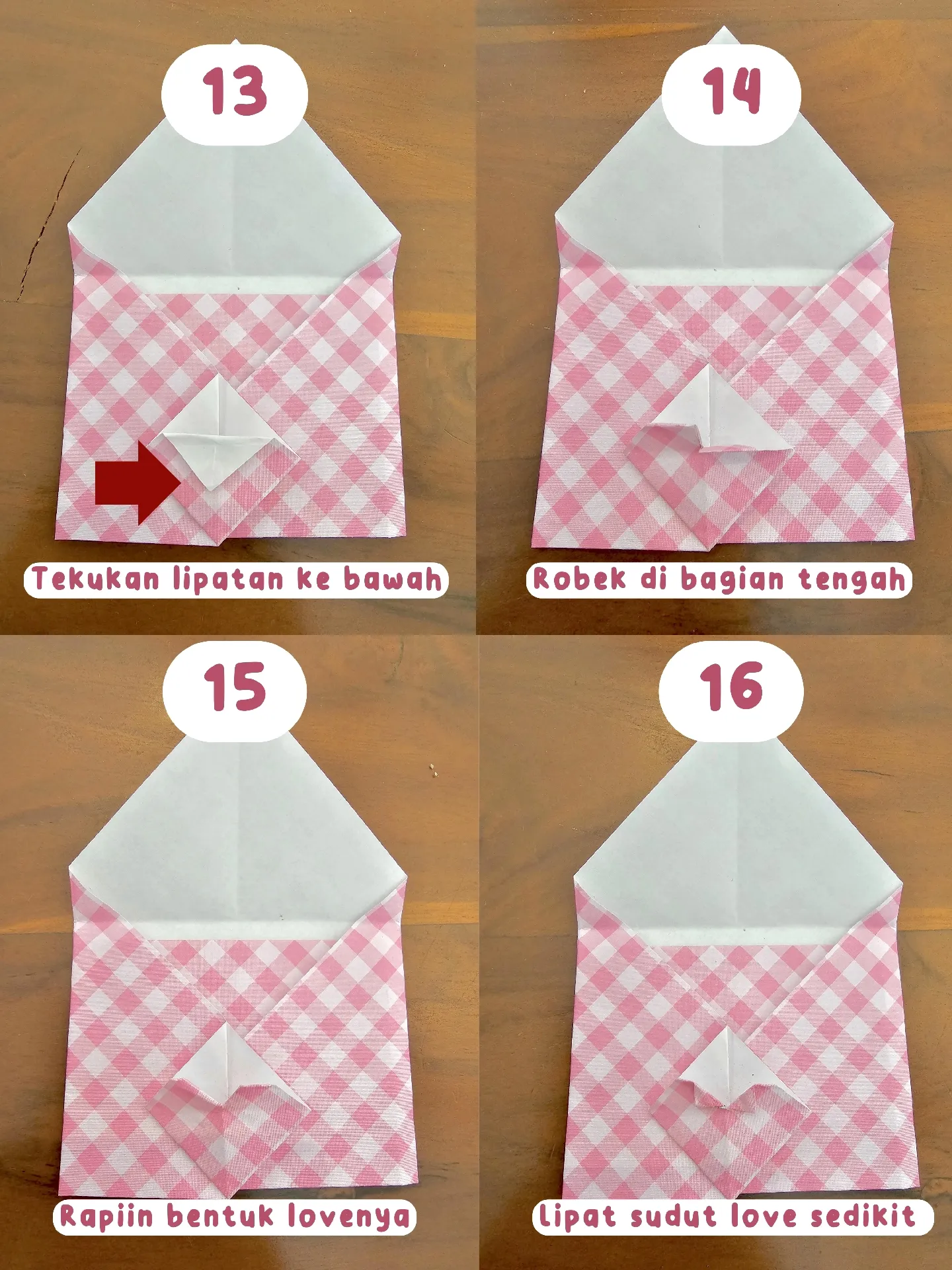 SULAP ORIGAMI JADI SURAT CINTA UNTUK AYANG 🥰 | Galeri diposting oleh Eat&travelstory | Lemon8