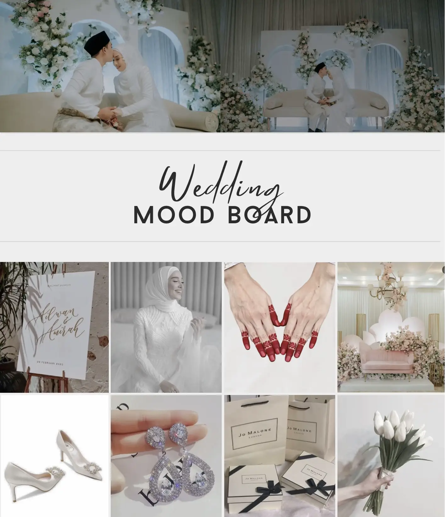 How Wedding Moodboard save my time so much. | Galeri disiarkan oleh Elya Razali | Lemon8