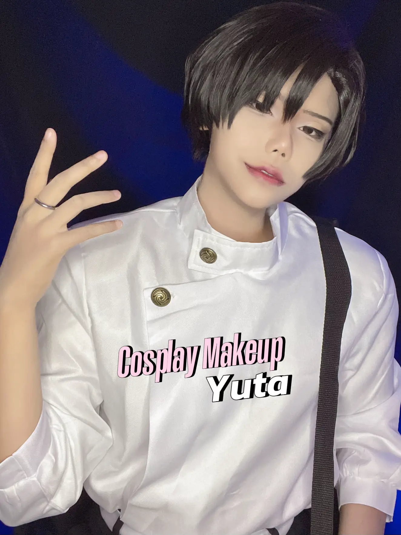 Cosplay Makeup : Yuta Jujutsu Kaisen | วิดีโอที่เผยแพร่โดย Aileen | Lemon8