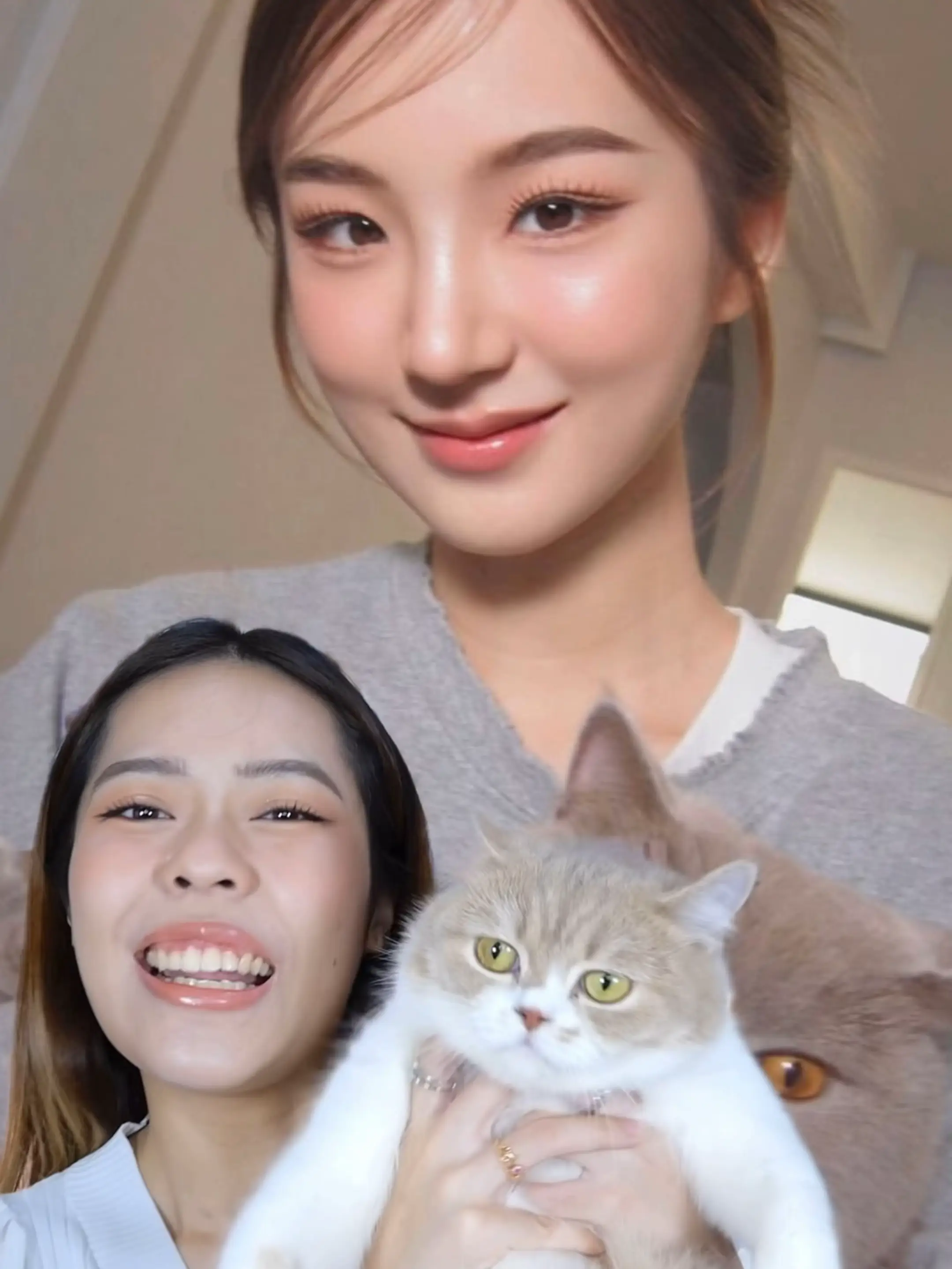 [HOW TO] แต่งหน้าลุคต้าเหนิงอุ้มแมววว 😻 | วิดีโอที่เผยแพร่โดย Porfoh | ปฝ | Lemon8